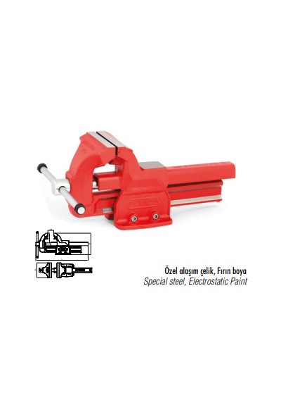 Izeltaş 175MM Dövme Çelik Mengene Izeltaş 175MM Dövme Çelik Mengene