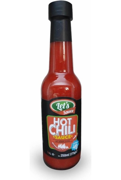 Let's Hot Chili Sos 275 gr Let's Hot Chili Sos 275 gr