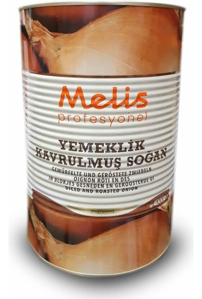 Melis Kavrulmuş Yemeklik Soğan 4000 G Melis Kavrulmuş Yemeklik Soğan 4000 G