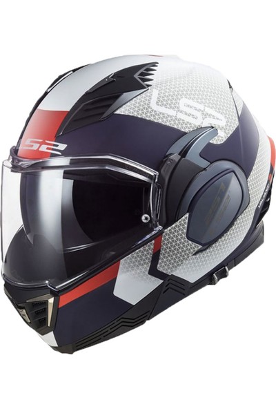 LS2 Valiant 2 Citius Beyaz-Mavi Kask