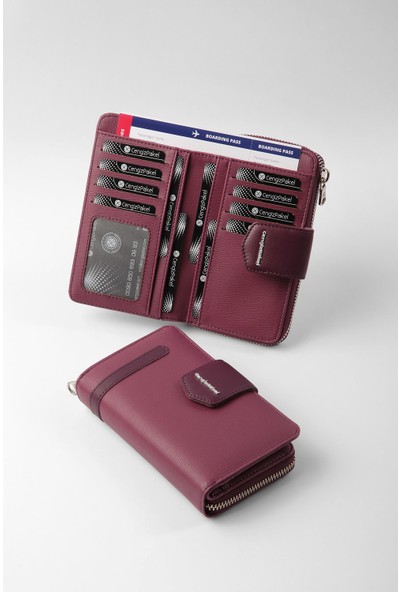 Cengiz Pakel Kadın Orta Boy Cüzdan