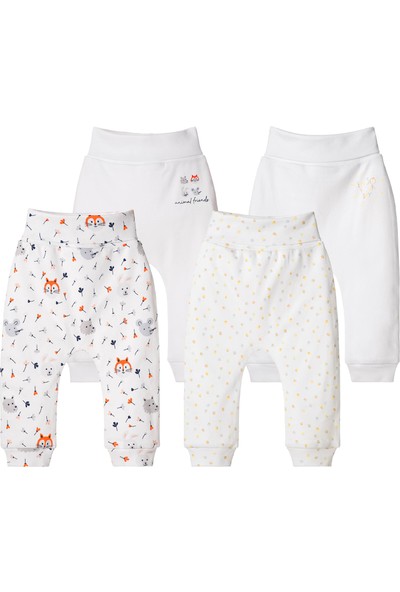 Molica Baby Molica Baby Bebek Organik 4'lü Pantolon