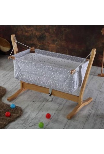 Onwood Ahşap Bebek Hamak Beşik