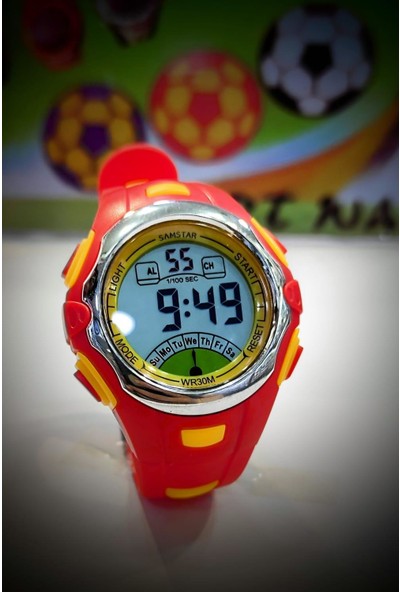 Samstar Taraftar Su Geçirmez Coçuk Kol Saati