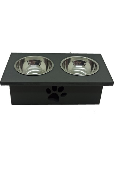Woodenby Ahşap Çelik Kaseli Mama ve Su Kabı Küçük-Orta Irk Köpeklere Özel Woodenby Ahşap Çelik Kaseli Mama ve Su Kabı Küçük-Orta Irk Köpeklere Özel