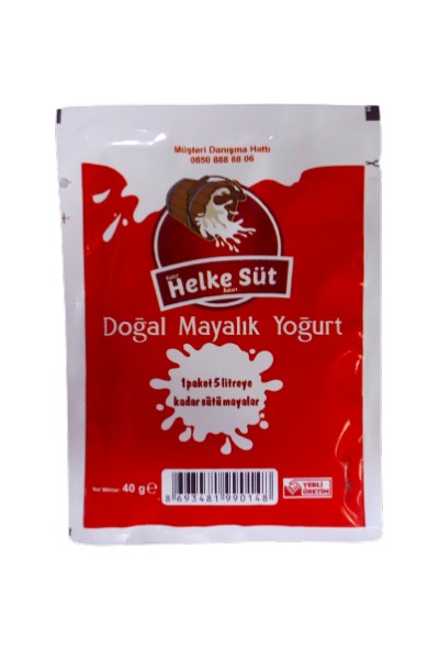 Helke Süt Doğal Yoğurt Mayası 40 gr Helke Süt Doğal Yoğurt Mayası 40 gr