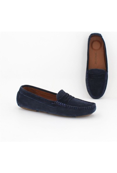 Tarçın Ayakkabı Hakiki Deri Kadın Deri Loafer TRC164-0077