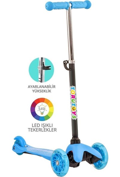 Bestway Torutoys Torutoys Twist Işıklı Scooter Mavi Bestway Torutoys Torutoys Twist Işıklı Scooter Mavi