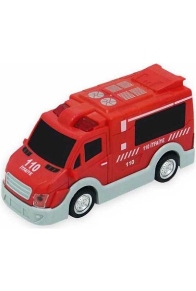 Happy Toys Şehrin Kırılmazları Sürtmeli Itfaiye Aracı Happy Toys Şehrin Kırılmazları Sürtmeli Itfaiye Aracı