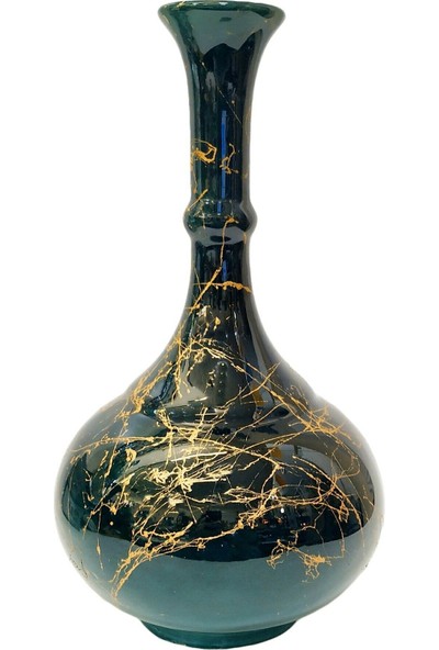 Ege 20 cm Çini Gözyaşı Vazo-Zümrüt Yeşil/el Yapımı- Kütahya Çinisi Ege 20 cm Çini Gözyaşı Vazo-Zümrüt Yeşil/el Yapımı- Kütahya Çinisi