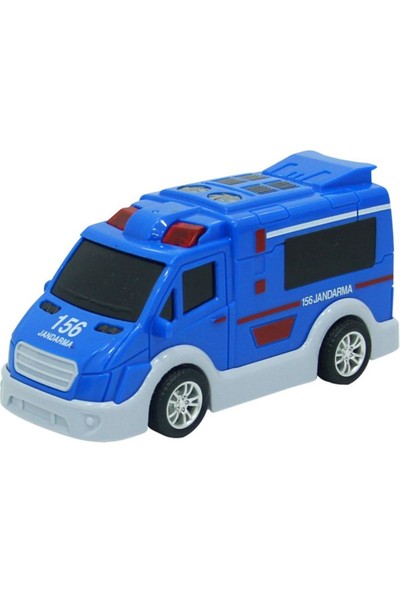 Happy Toys Şehrin Kırılmazları Sürtmeli Jandarma Aracı Happy Toys Şehrin Kırılmazları Sürtmeli Jandarma Aracı