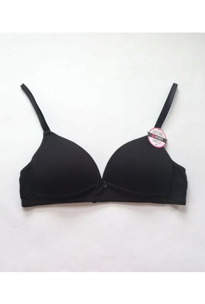 Rapapa Kız Çocuk Alıştırma Sütyeni Siyah 80050-29-