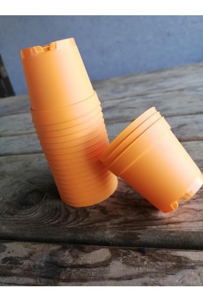 Ünal Kaktüs 5,5 cm Mini Plastik Saksı (20 Adet)