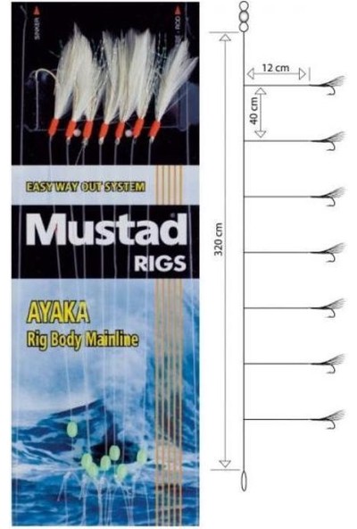 Mustad T82 Olta Çaparisi ( Iğne No 4 )