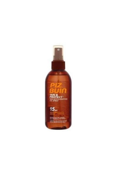 Piz Buin Tan Protect Bronzlaştırıcı Güneş Yağı 15 Faktör 150 ml