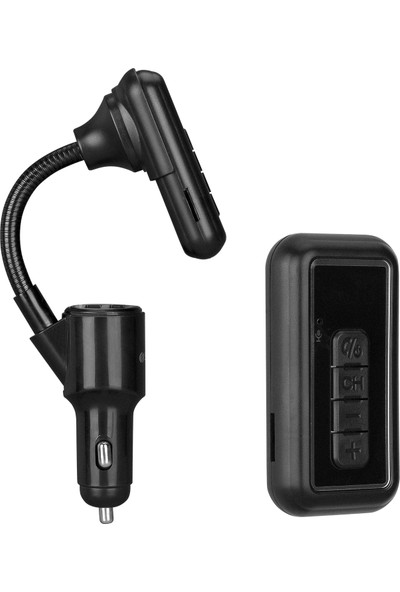S-Link SL-BT244 5V 2.1A/5V 1A Bt+Ft+Aux+Usb Fm Transmitter Receiver S-Link SL-BT244 5V 2.1A/5V 1A Bt+Ft+Aux+Usb Fm Transmitter Receiver