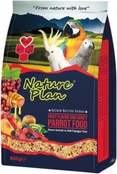 Nature Plan Papağan Yemi 800GR Nature Plan Papağan Yemi 800GR