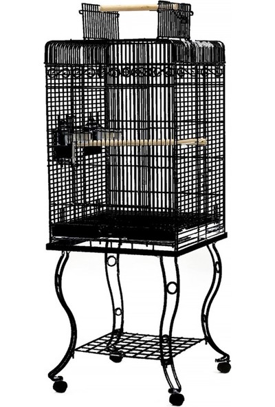 Dayang A80S Ayaklı Papağan Kafesi 54X54X134