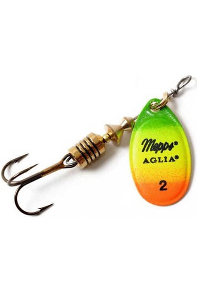 Mepps Aglia Fluo Tiger Sarı No2 4.5gr Mepps Aglia Fluo Tiger Sarı No2 4.5gr