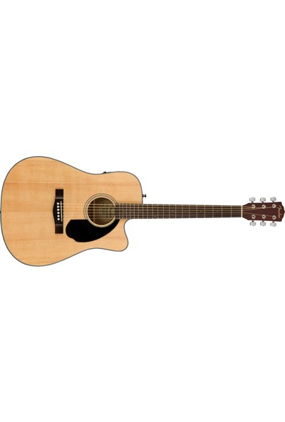 Fender CD-60SCE Dreadnought Ceviz Klavye Natural Fender CD-60SCE Dreadnought Ceviz Klavye Natural