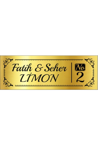 LIM10 Metal Gümüş Kapı Isimliği 138A LIM10 Metal Gümüş Kapı Isimliği 138A