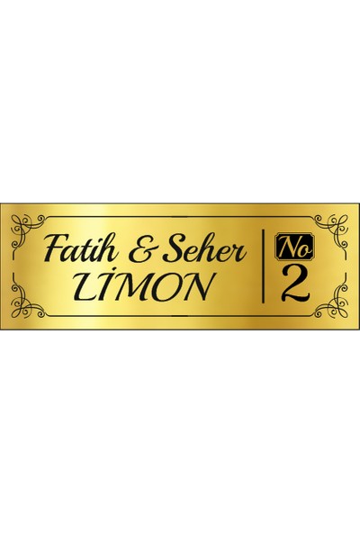 LIM10 Metal Gümüş Kapı Isimliği 139A LIM10 Metal Gümüş Kapı Isimliği 139A