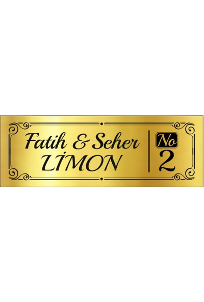 LIM10 Metal Gümüş Kapı Isimliği 141A LIM10 Metal Gümüş Kapı Isimliği 141A