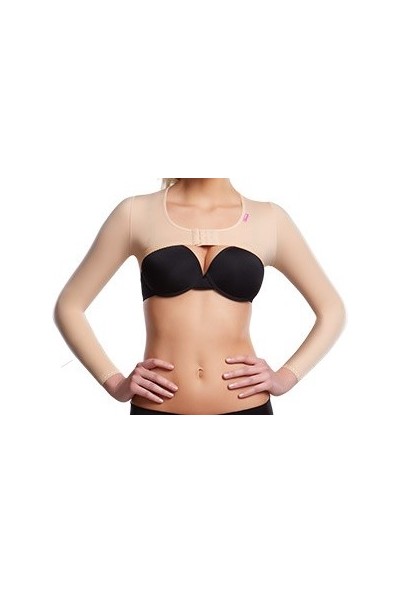 Orthosun Kol Sıkılaştırıcı Inceltici Şekillendirici Önden Kancalı Agraflı Liposuction Sonrası Kol Korsesi LS-301 Orthosun Kol Sıkılaştırıcı Inceltici Şekillendirici Önden Kancalı Agraflı Liposuction Sonrası Kol Korsesi LS-301