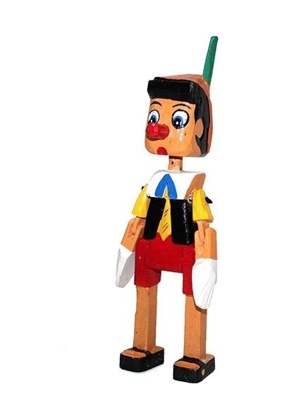 Toptan Bulurum Ahşap Pinokyo 30 cm Toptan Bulurum Ahşap Pinokyo 30 cm