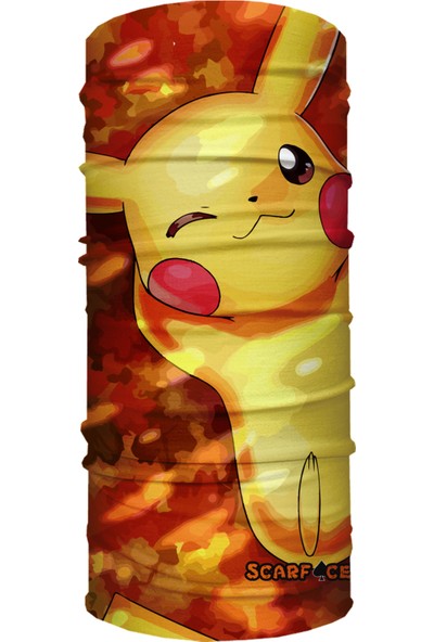 Scarface Bandana Pikachu Bandana/buff/boyunluk/outdoor Scarface Bandana Pikachu Bandana/buff/boyunluk/outdoor