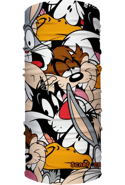 Scarface Bandana Looneytunes Bandana/buff/boyunluk/outdoor Scarface Bandana Looneytunes Bandana/buff/boyunluk/outdoor