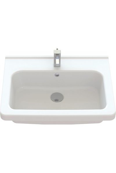 Creavit IP060 Ipek Dolap Uyumlu Lavabo 45X60 cm Beyaz Creavit IP060 Ipek Dolap Uyumlu Lavabo 45X60 cm Beyaz