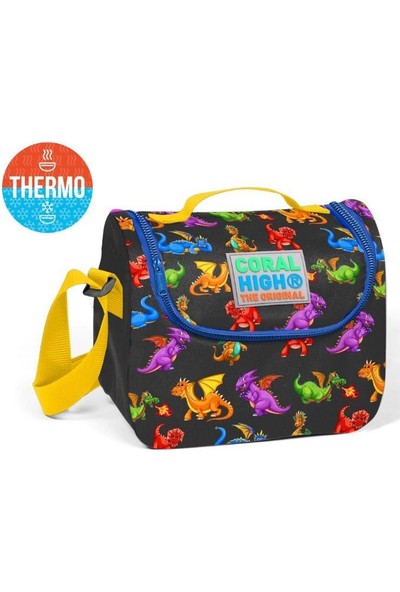 Yaygan Coral High Gri Ejderha Desenli Termoslu Beslenme Çantası Erkek Çocuk Yaygan Coral High Gri Ejderha Desenli Termoslu Beslenme Çantası Erkek Çocuk