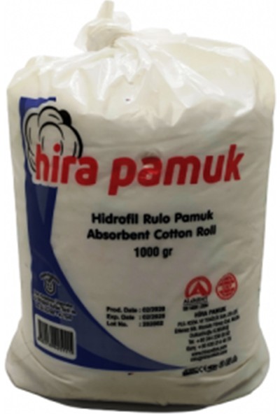 Hira Hidrofil Pamuk Cotton 1000 gr 1 Kilo Hira Hidrofil Pamuk Cotton 1000 gr 1 Kilo
