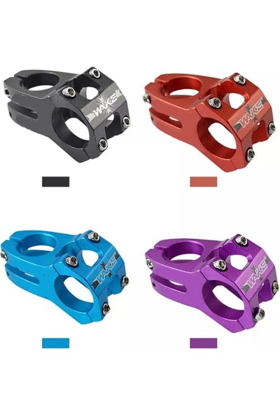 Wake 40 mm Kısa Alüminyum Bisiklet Gidon Boğazı Wake 40 mm Kısa Alüminyum Bisiklet Gidon Boğazı