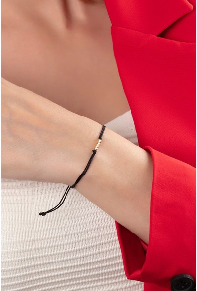 Armas Store Elişi Dorika Altın Bileklik Çift Ipli Armas Store Elişi Dorika Altın Bileklik Çift Ipli