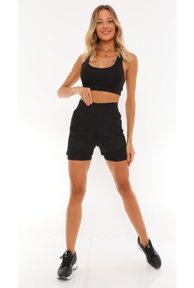 Ligossi Kadın Yan Fileli Deniz Şortu