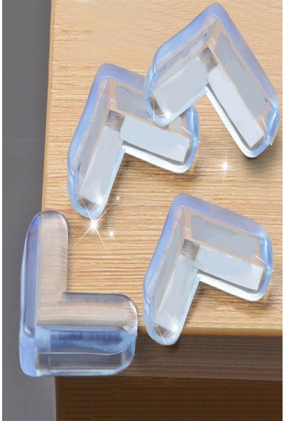 Rimmi Silikon Masa Köşe Koruyucu 4'lü