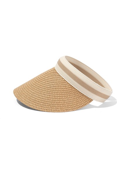 Gogoo Nefes Alabilen Büyük Kenarlı Hasır Şapka,