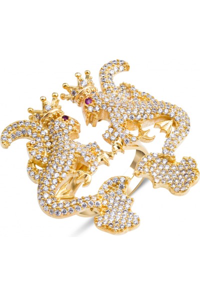 Canan Yolaç Stamboul Jr. Secret Of The Universe Golden Crystal Ikonik Yüzük Canan Yolaç Stamboul Jr. Secret Of The Universe Golden Crystal Ikonik Yüzük