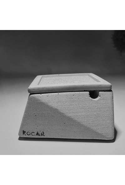 RocArt Home Beton Metrik Kül Tablası (Gri)
