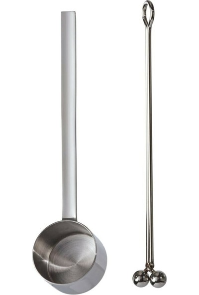 Zuzu Made Tempererad Lüks Kahve Ölçeği ve Klips Paslanmaz Çelik Zuzu Made Tempererad Lüks Kahve Ölçeği ve Klips Paslanmaz Çelik