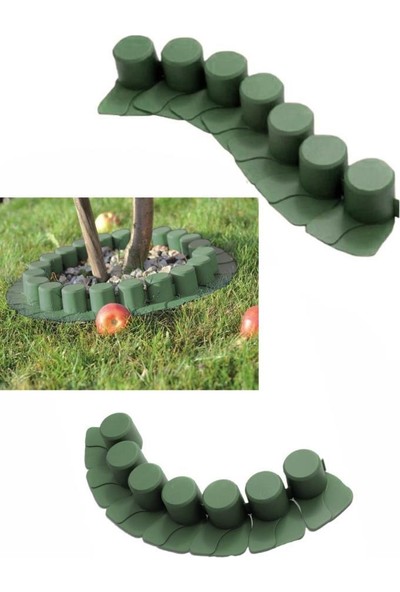 Leva Dekoratif Bahçe Çiti Bordür Plastik Çit Yeşil 8 Parça 4 Metre Leva 9026769 Leva Dekoratif Bahçe Çiti Bordür Plastik Çit Yeşil 8 Parça 4 Metre Leva 9026769