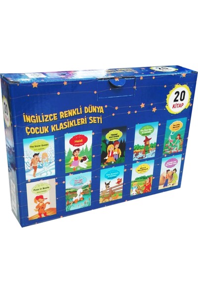 Ingilizce Renkli Dünya Çocuk Klasikleri Seti (20 Kitap) Ingilizce Renkli Dünya Çocuk Klasikleri Seti (20 Kitap)