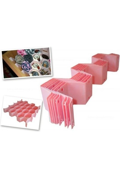 Loggia Çekmece Düzenleyici Petek Çorap Şal Kravat Düzenleyici Loggia Çekmece Düzenleyici Petek Çorap Şal Kravat Düzenleyici