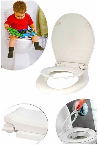 Yedek Evim Yedekevim Çocuk Adaptörlü Klozet Kapağı Yedek Evim Yedekevim Çocuk Adaptörlü Klozet Kapağı