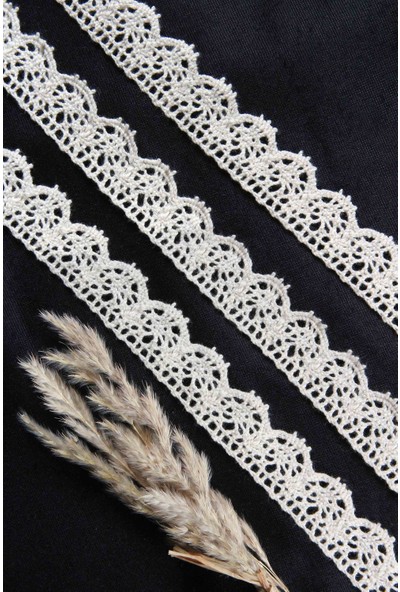 Alka Dantel Pamuk Krem Kopanaki 10 mt Alka Dantel Pamuk Krem Kopanaki 10 mt