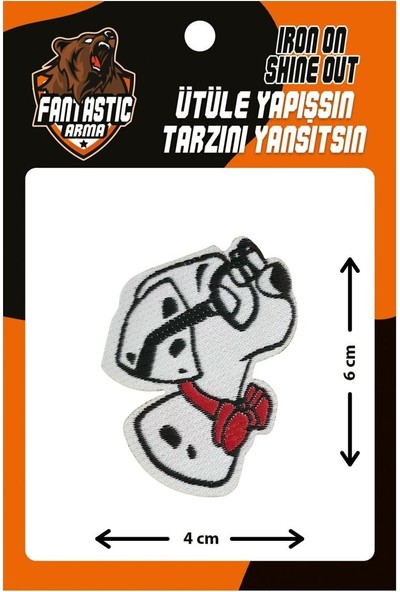 Fantastic Ütü ile Yapışan Dokuma Arma