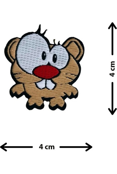 Fantastic Ütü ile Yapışan Fıno Figürlü Dokuma Arma