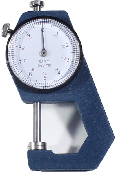 Gfb Cep Tipi Kalınlık Komparatörü 0-20X0,1 mm 20 mm